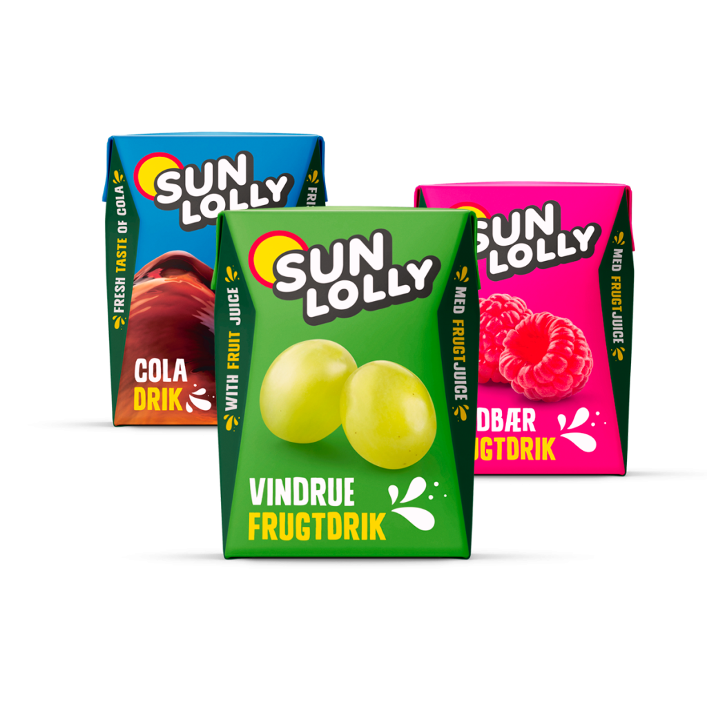 Sun Lolly drikkebrikker. Smag til hverdagen.