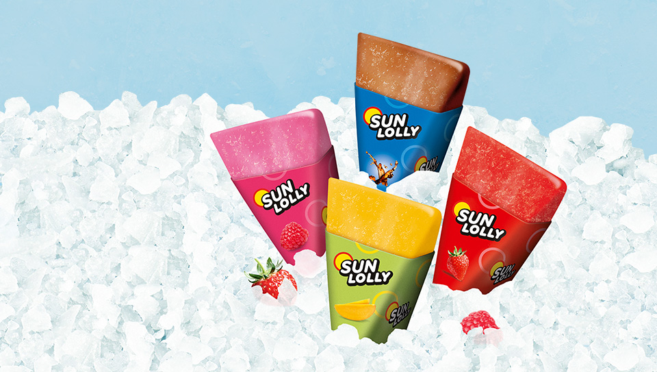 Sun Lolly ice lollies for home freeze is the perfect treat in the summer