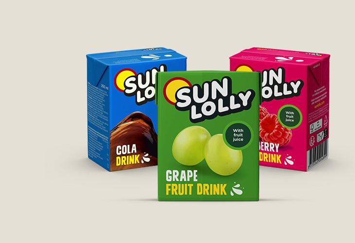 SUN LOLLY Fruit Drinks - Sunlolly